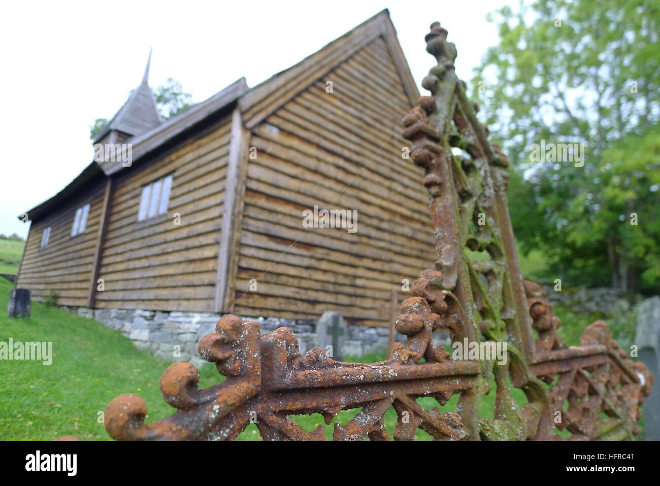 Wood detail borgund stave church hi-res stock photography and images ...