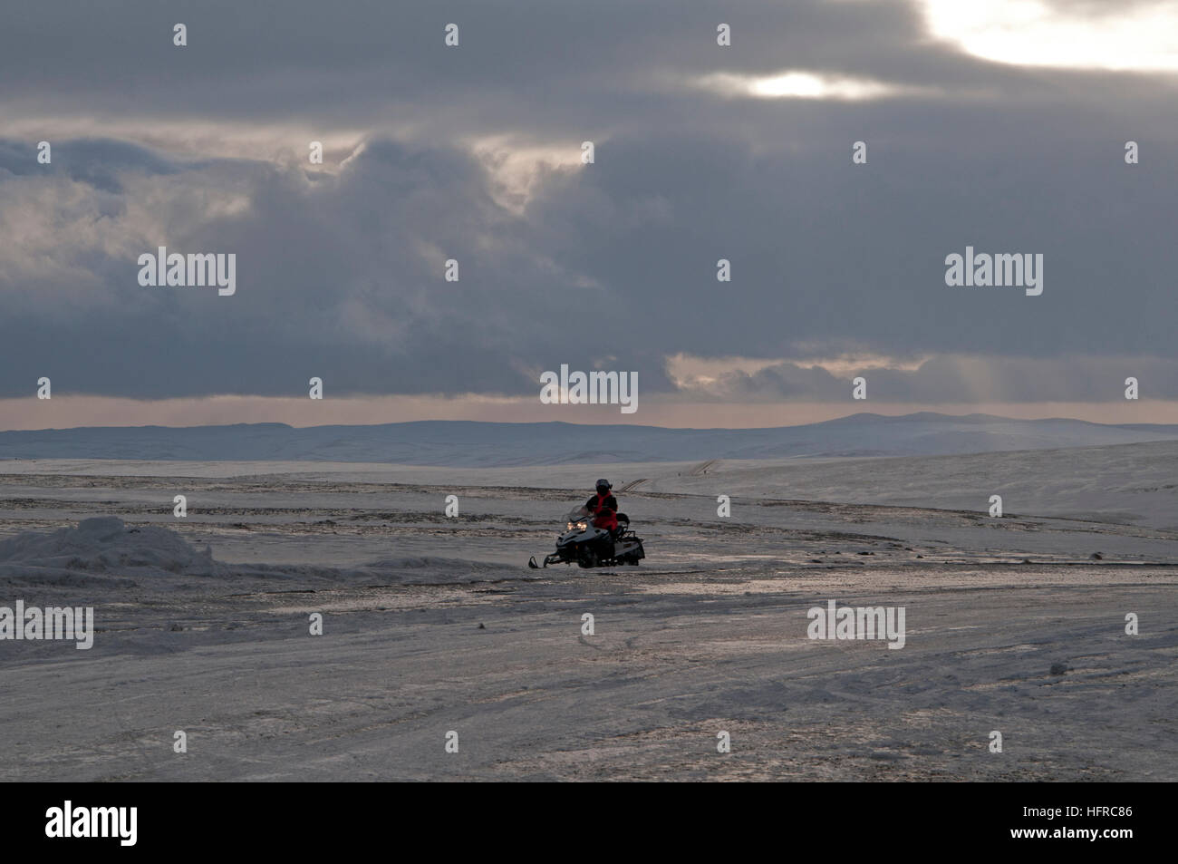 Snowmobiling norway hi-res stock photography and images - Alamy