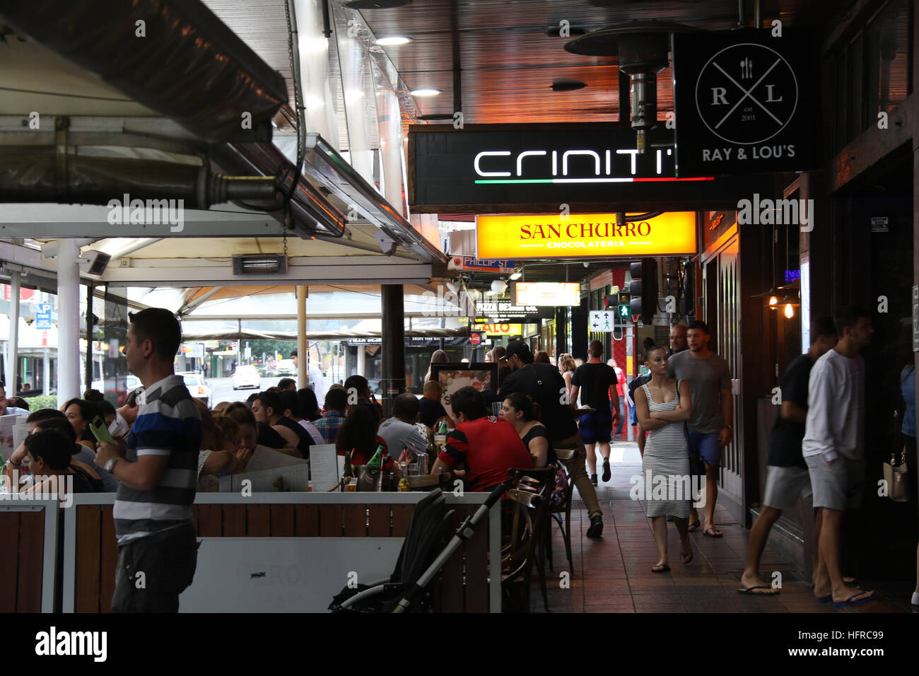 ‘Eat Street’ Church Street, Parramatta in Western Sydney, Australia ...