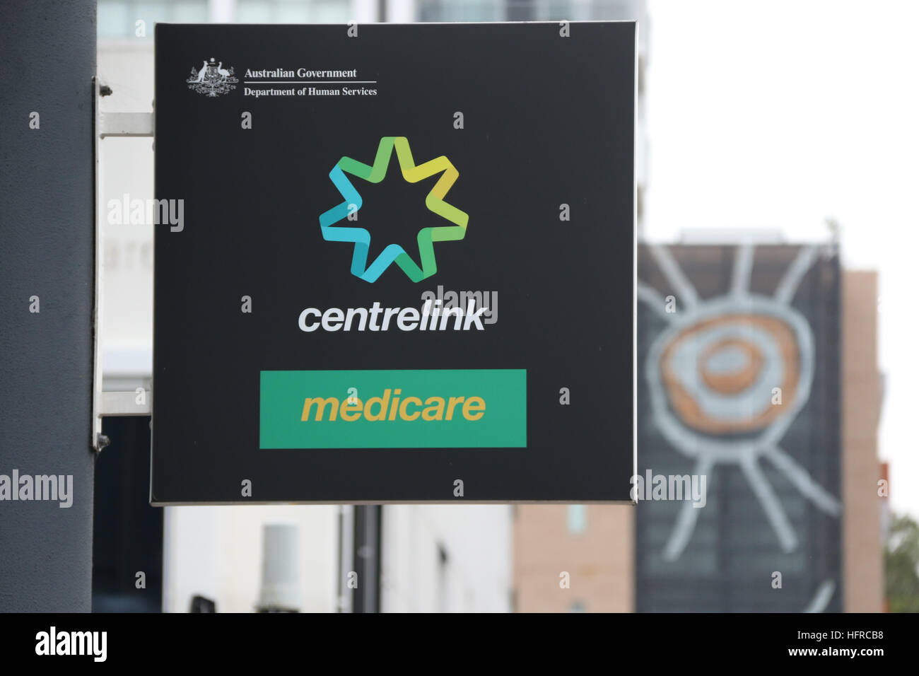 Centrelink, 2-12 Macquarie St, Parramatta NSW 2150 Stock Photo - Alamy