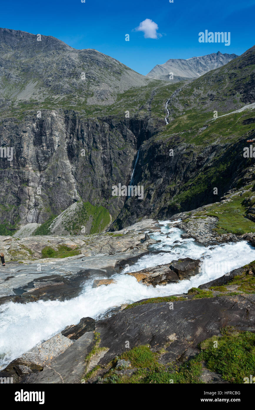 Trollstigen near Andalsnes, Norway, Scandinavia, Europe Stock Photo - Alamy