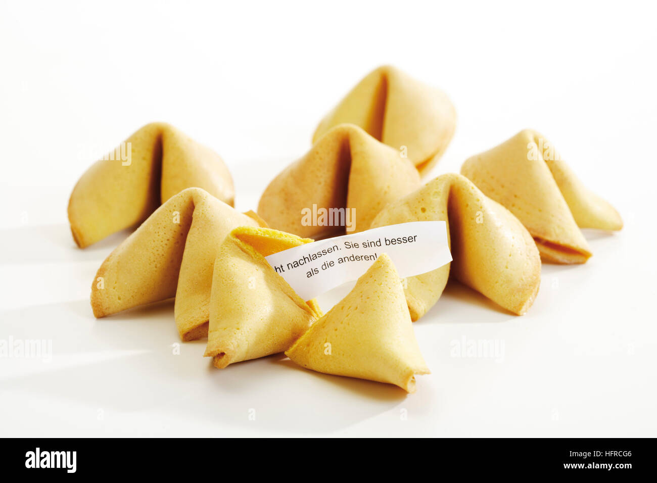 Opened fortune cookie hi-res stock photography and images - Alamy