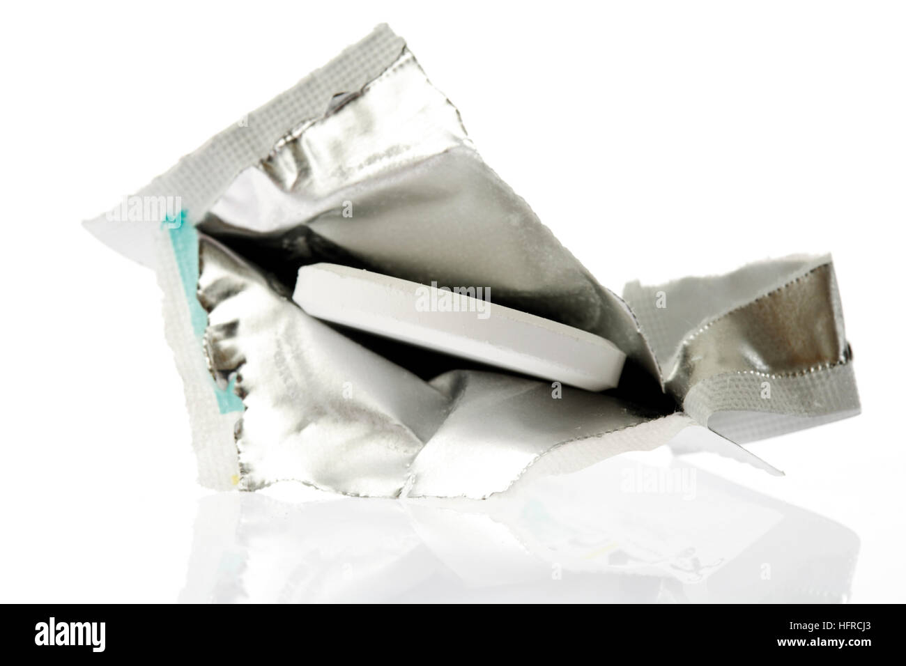 Fizzy tablet, opened packaging Stock Photo - Alamy