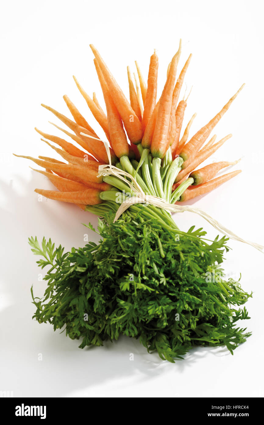 Carrot bunch, mini carrots (Daucus carota ssp. sativus Stock Photo - Alamy