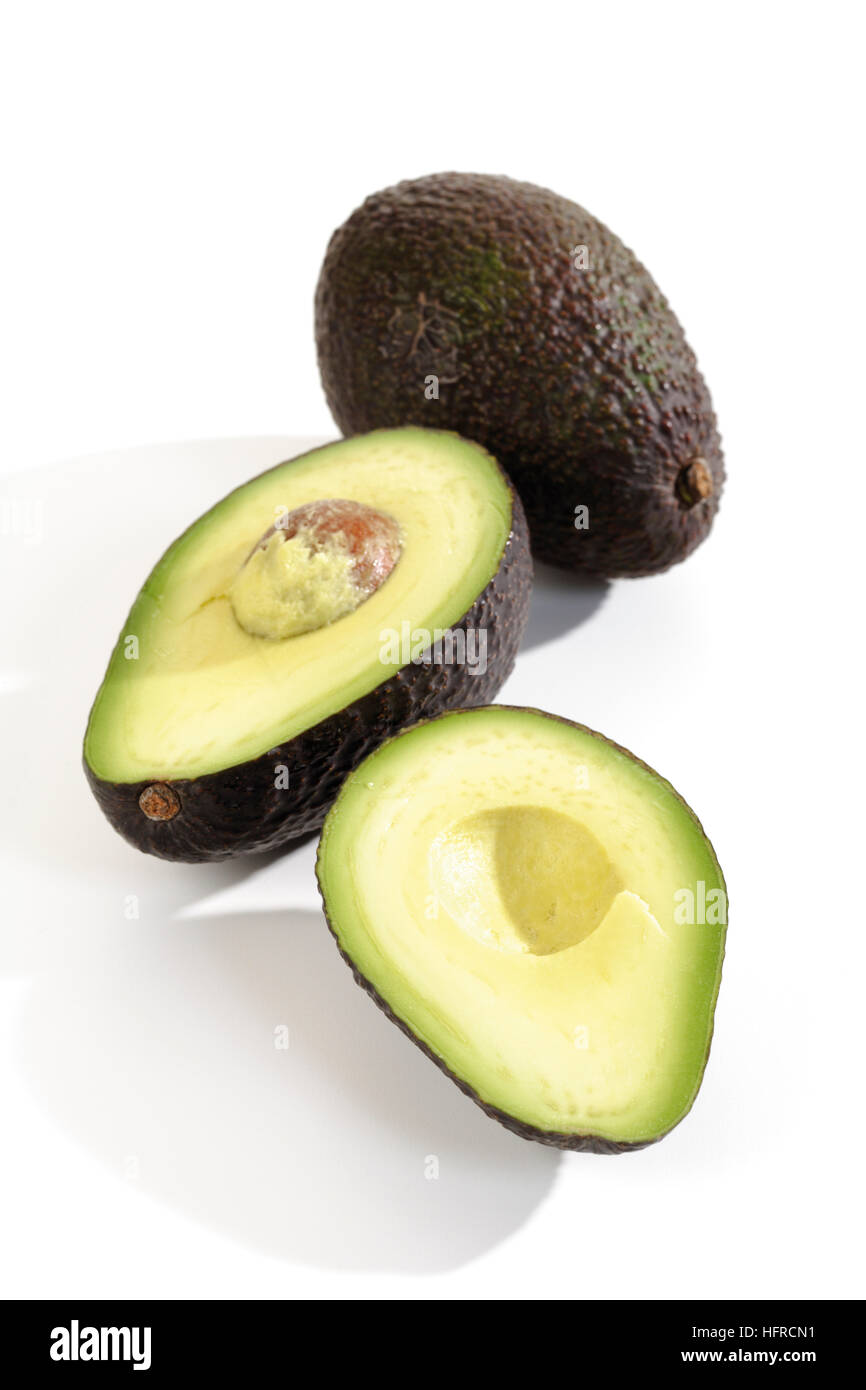 Avocados cut open hi-res stock photography and images - Alamy