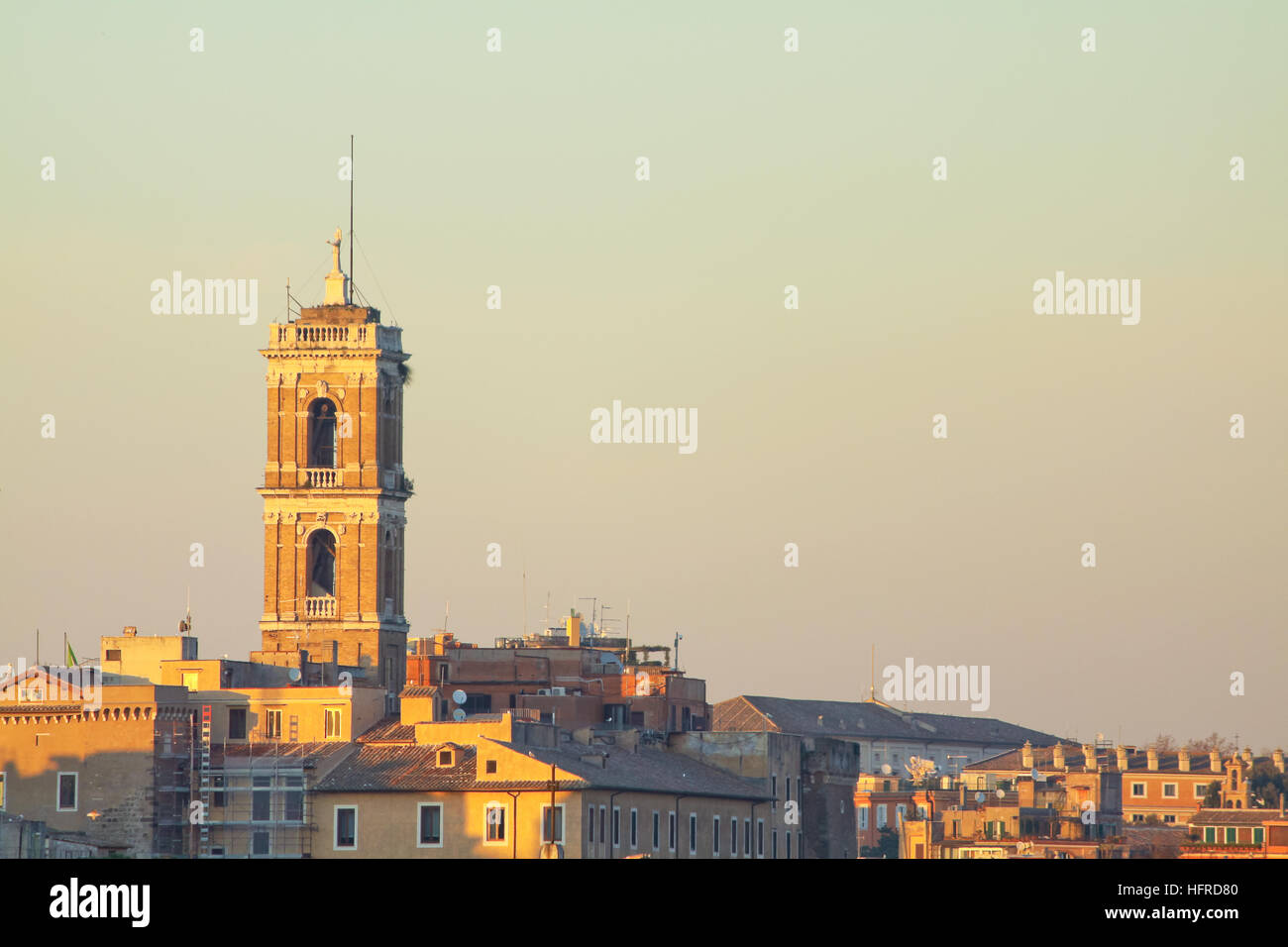 Palazzo senatorio tower hi-res stock photography and images - Alamy