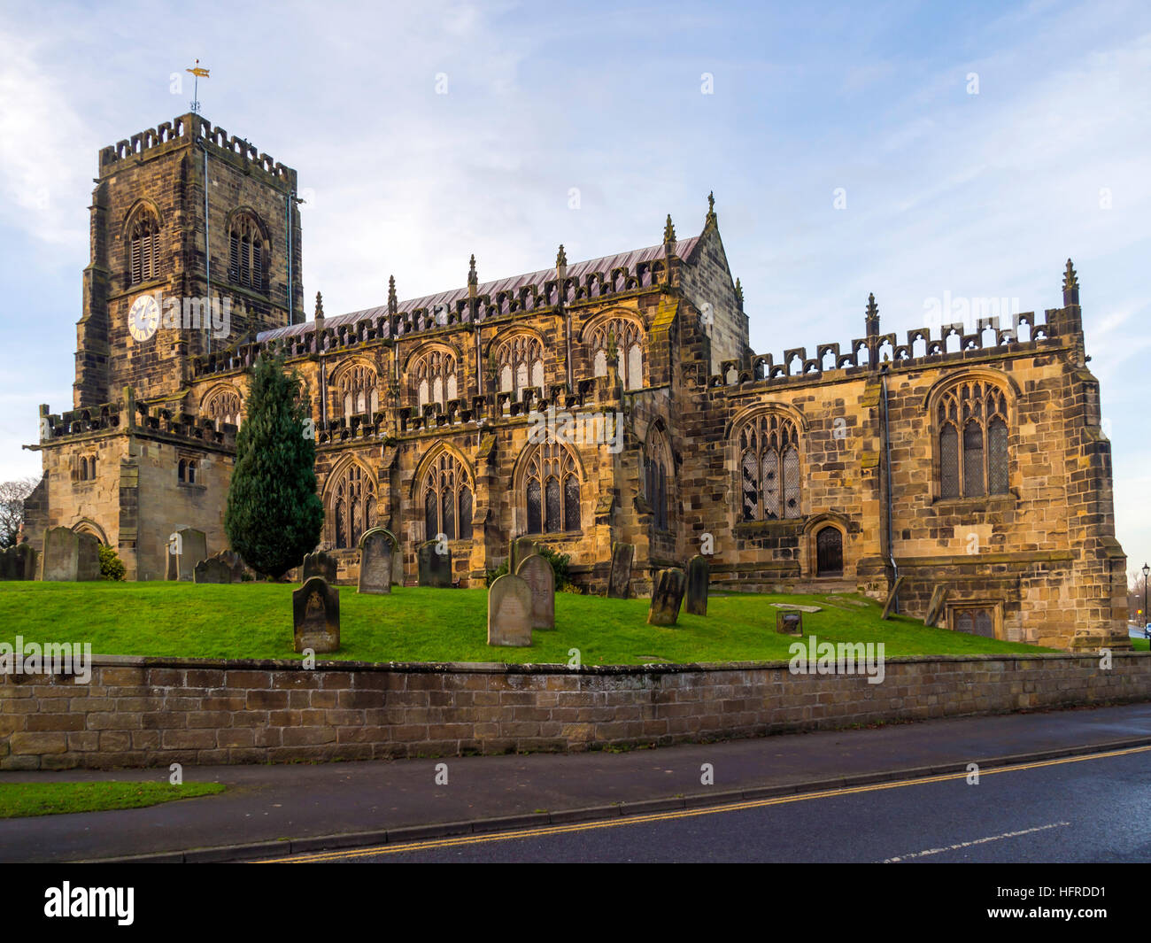 Saint Mary's Medieval Gothic Church Kirkgate Thirsk North Yorkshire ...