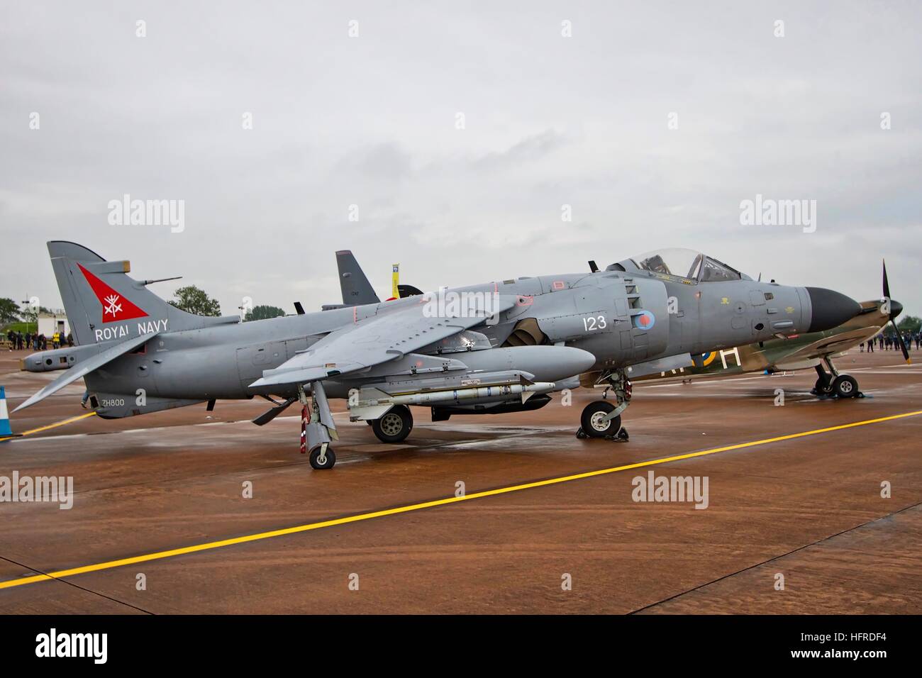 BAE Systems Sea Harrier Jump Jet Stock Photo - Alamy