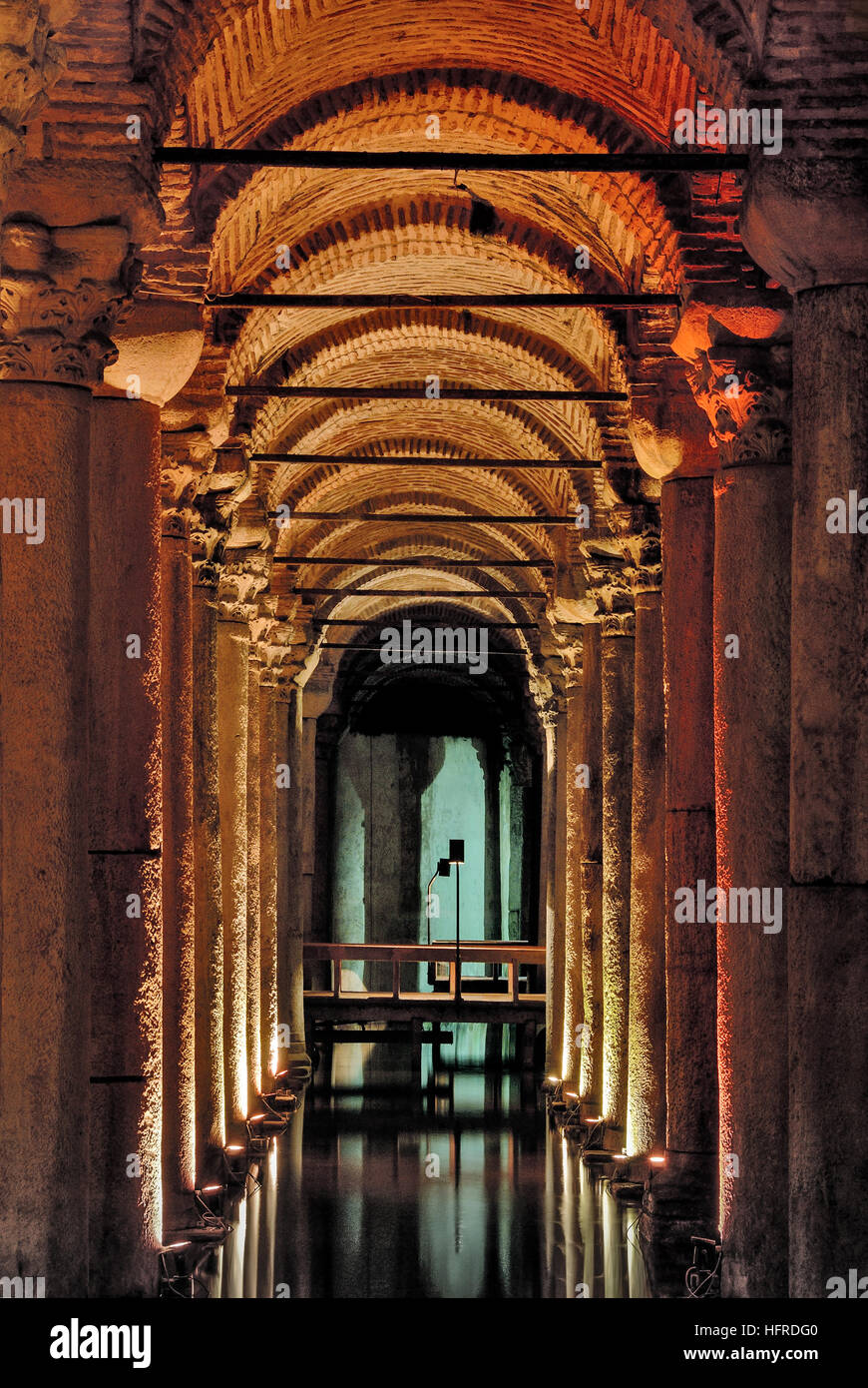 The Basilica Cistern,Yerebatan Istanbul Turkey Stock Photo - Alamy