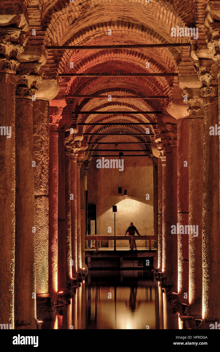 The Basilica Cistern,Yerebatan Istanbul Turkey Stock Photo - Alamy