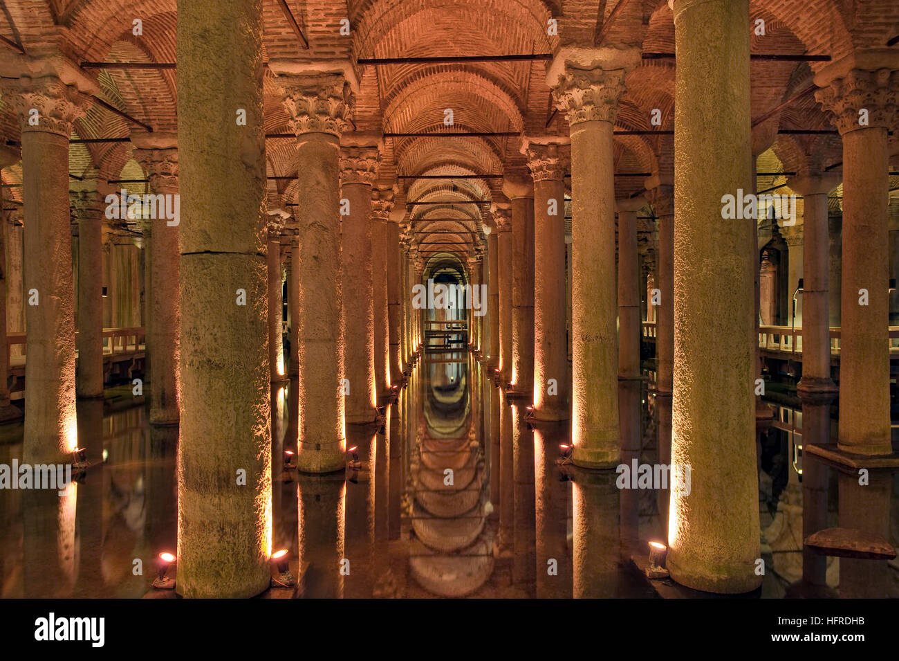 The Basilica Cistern,Yerebatan Istanbul Turkey Stock Photo - Alamy