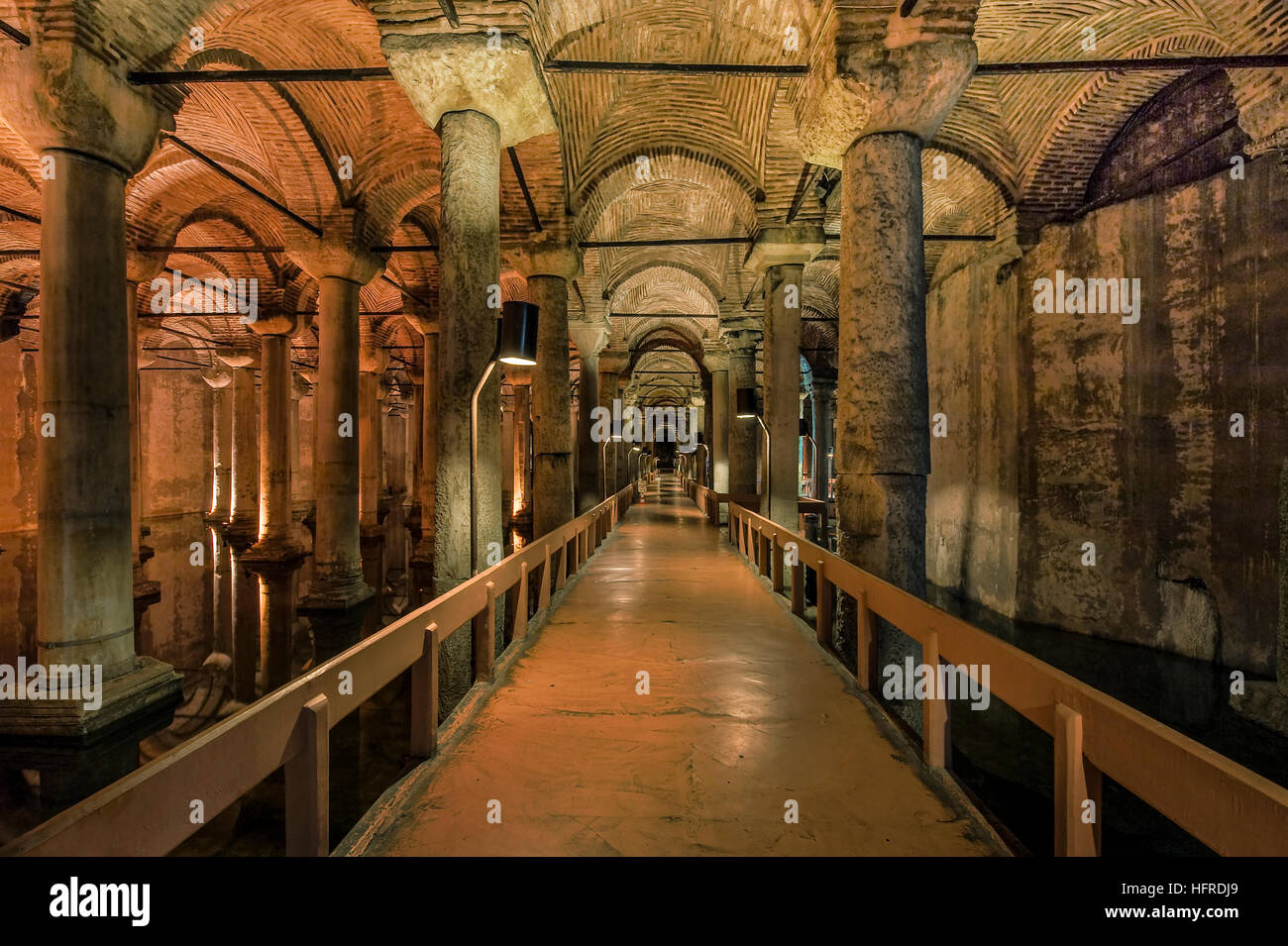 The Basilica Cistern,Yerebatan Istanbul Turkey Stock Photo - Alamy