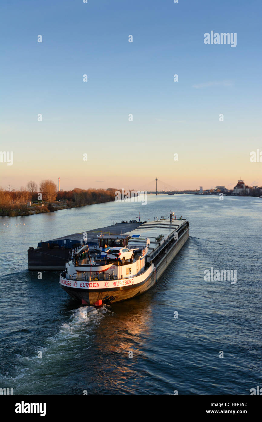 Cargo ship at river danube hi-res stock photography and images - Alamy