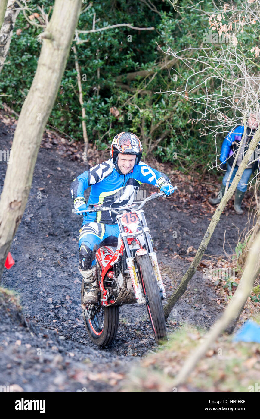 Motorcycle trial riders enjoy riding hi-res stock photography and ...