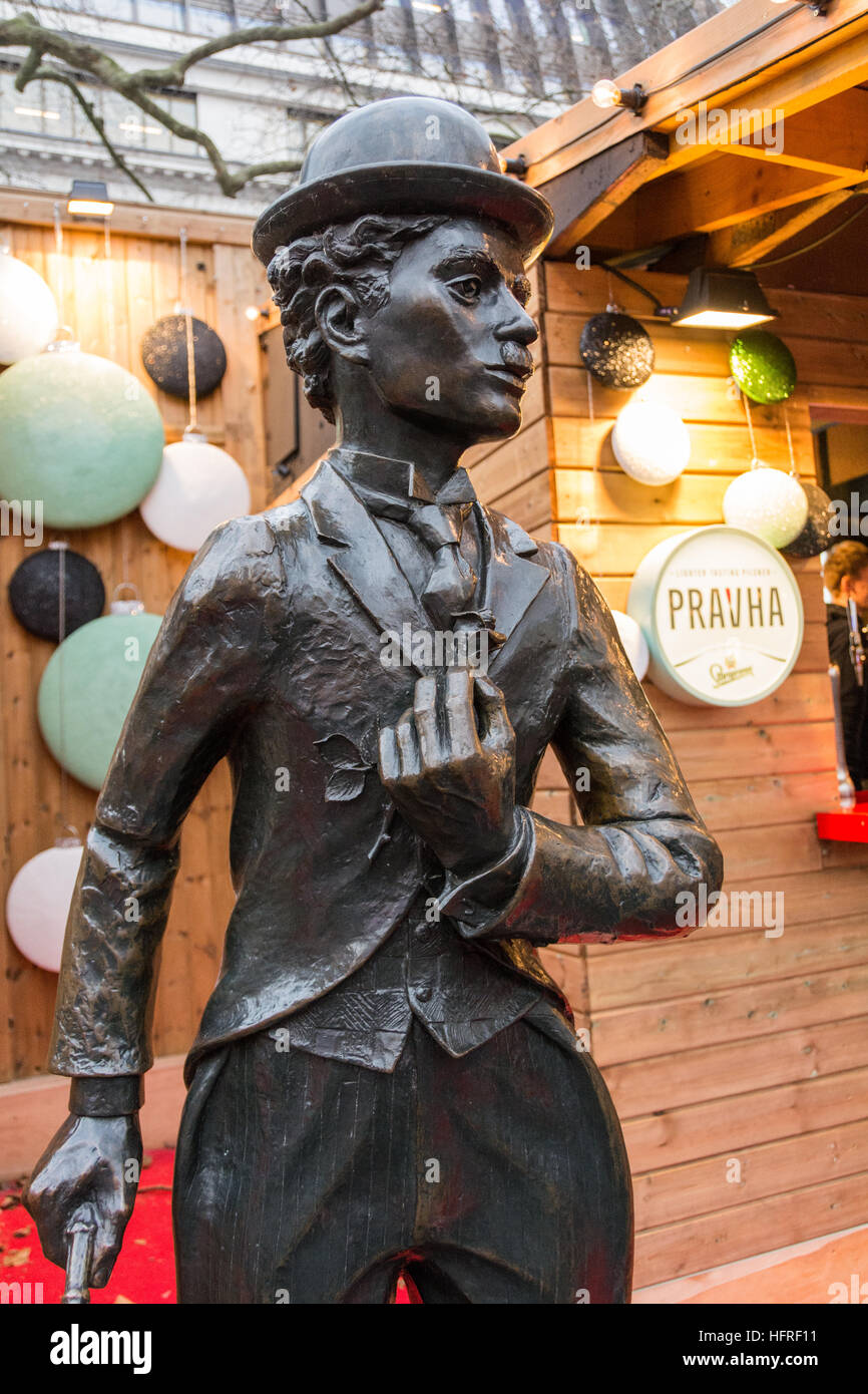 Charlie Chaplin statue, Leicester Square, London, England, United ...