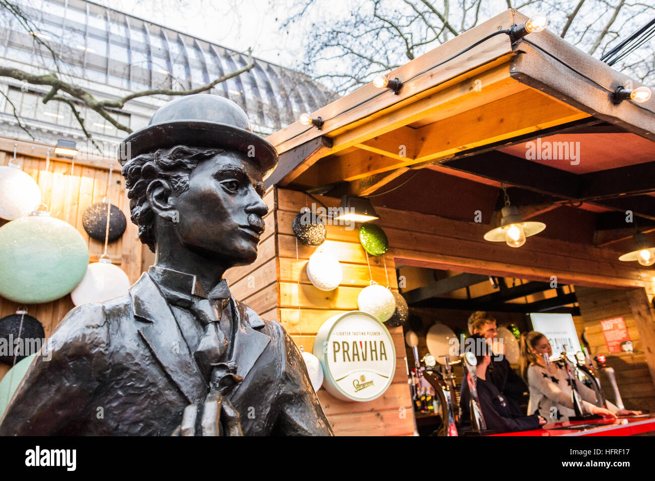 Charlie Chaplin statue, Leicester Square, London, England, United ...