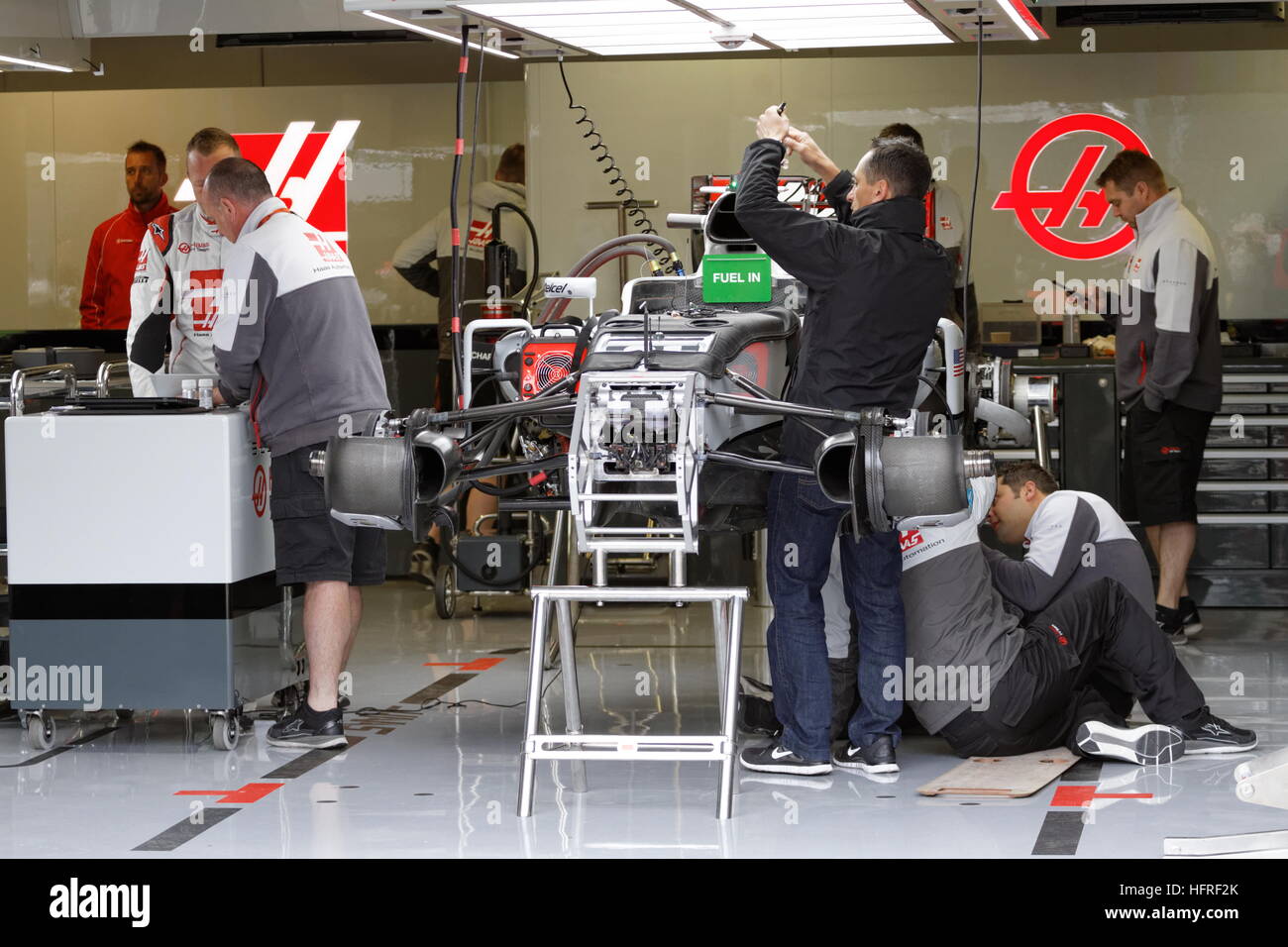 Haas f1 team hi-res stock photography and images - Alamy