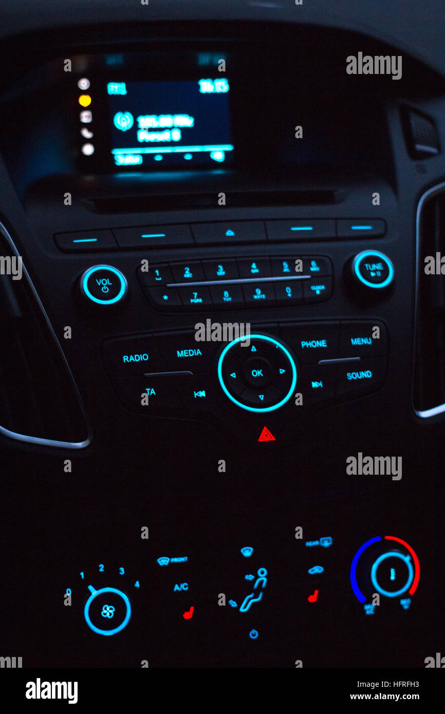 Car heater control switch hi-res stock photography and images - Alamy