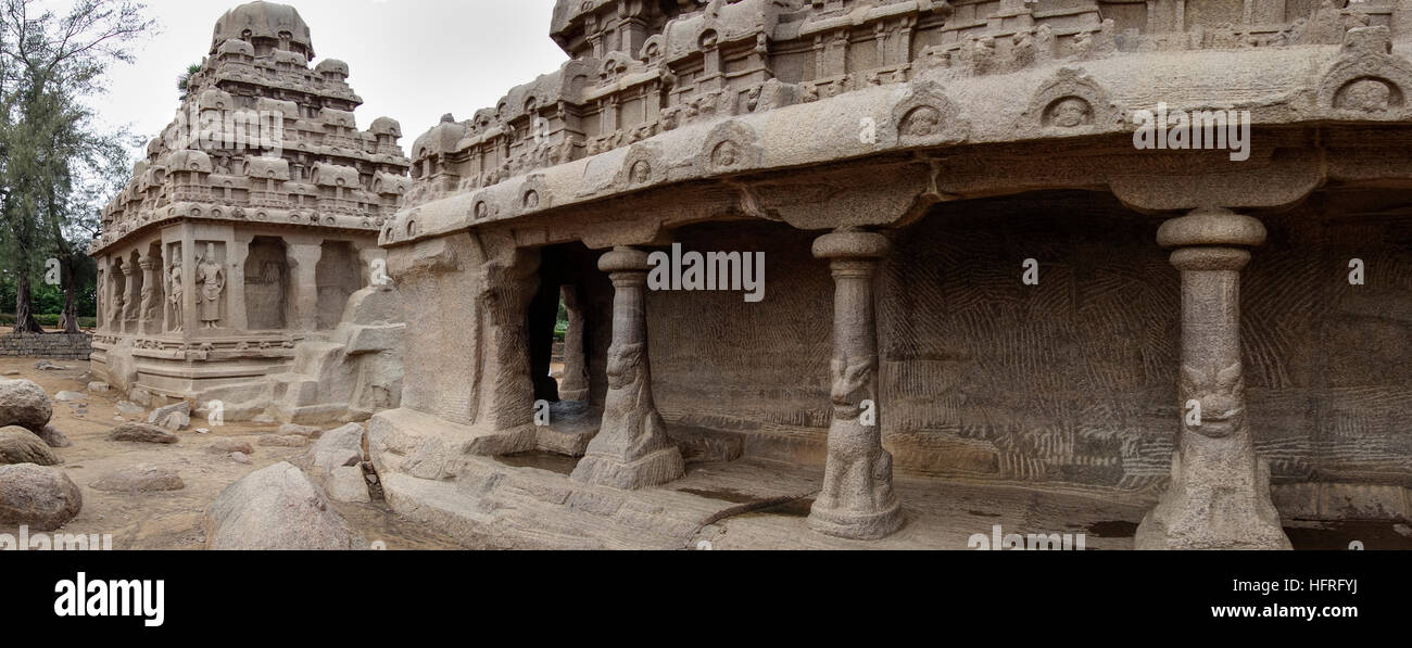 Pancha rathas pandava hi-res stock photography and images - Alamy