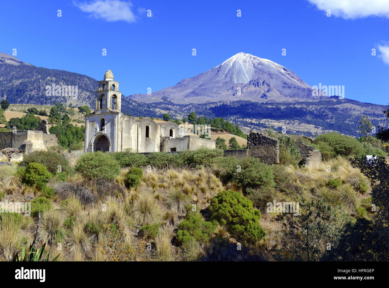 Pico de Orizaba volcano, or Citlaltepetl, is the highest mountain in ...