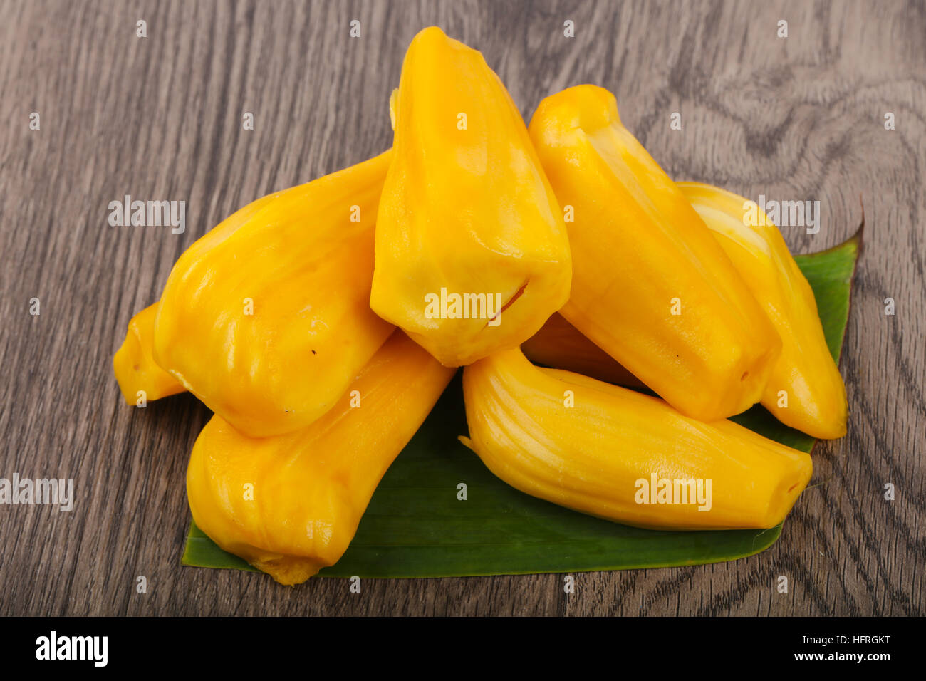 Fresh sweet Jackfruit segment ready for eat Stock Photo - Alamy