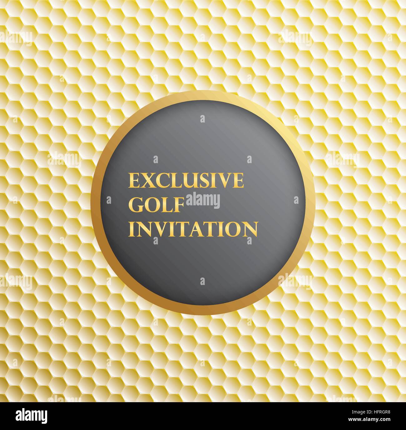 Gold golf course Stock Vector Images - Alamy