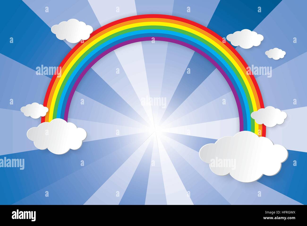 Heaven Rainbow Backgrounds