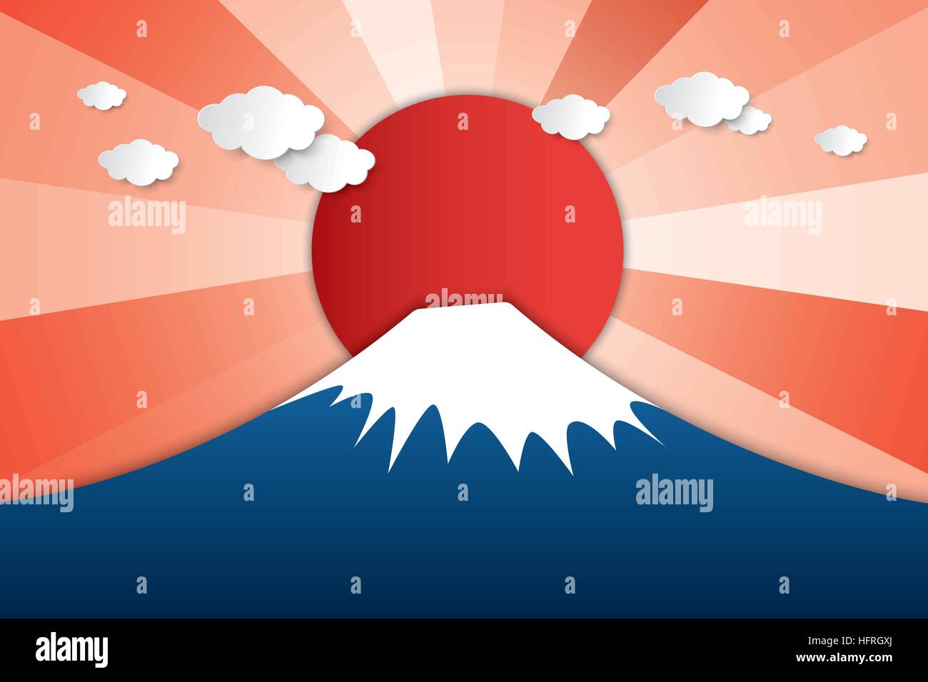 Fuji mountain Stock Vector Images - Alamy