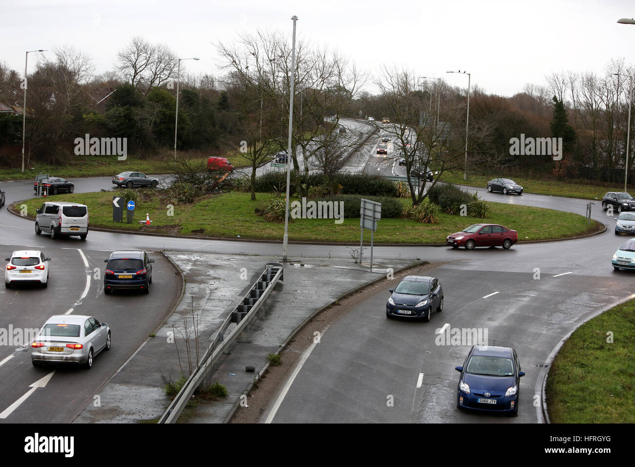 Chichester roundabouts hi-res stock photography and images - Alamy