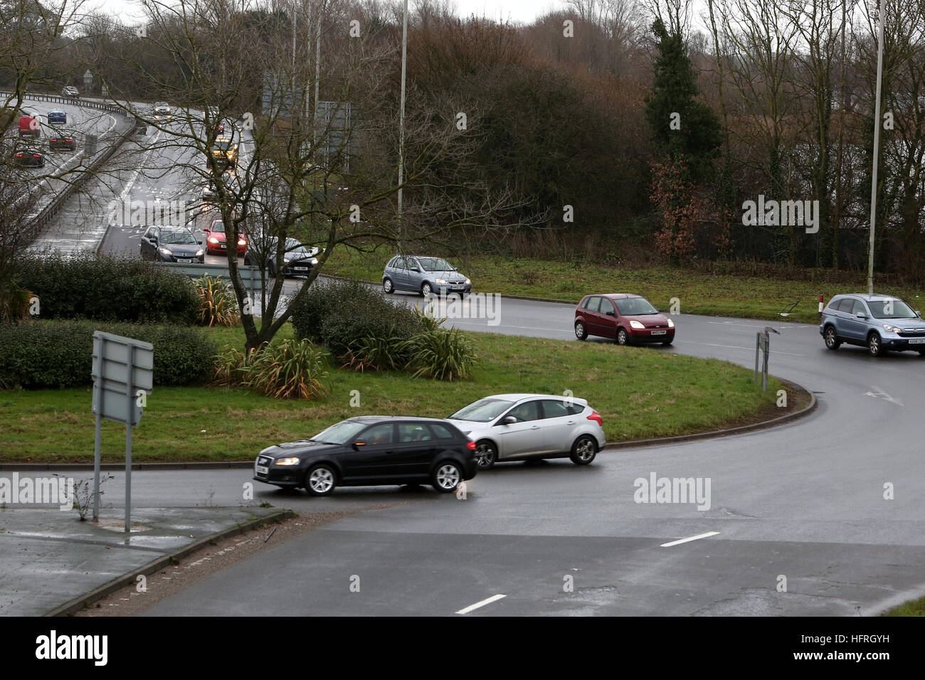 Chichester roundabouts hi-res stock photography and images - Alamy