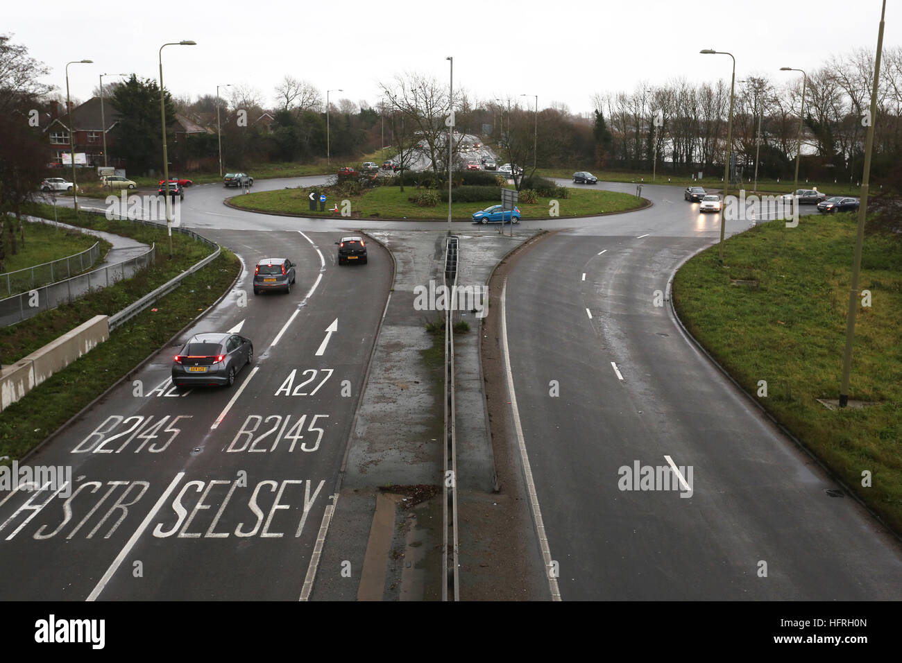 Chichester roundabouts hi-res stock photography and images - Alamy