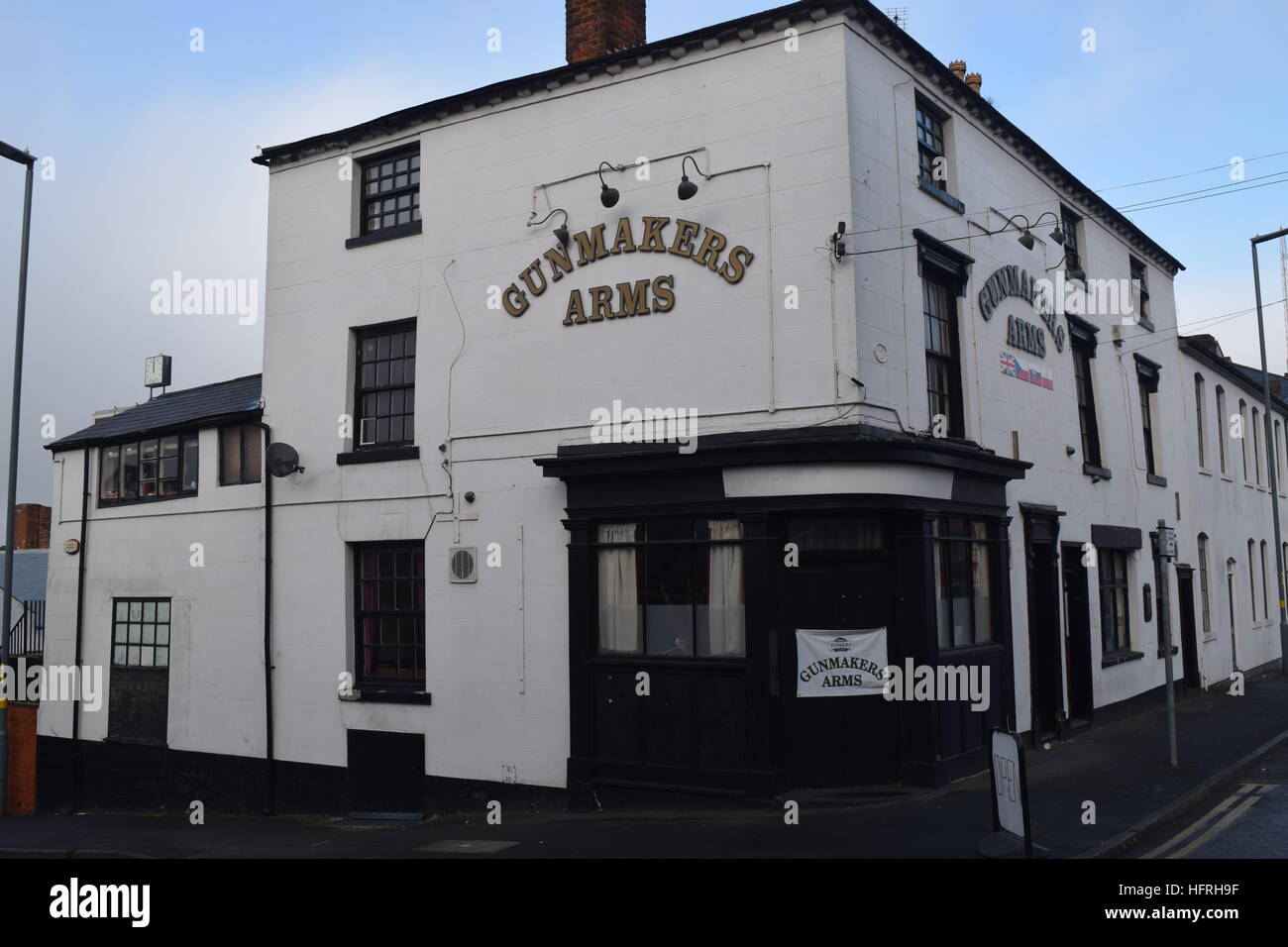 The Gunmakers Arms in the Gun Quarter Birmingham Stock Photo - Alamy