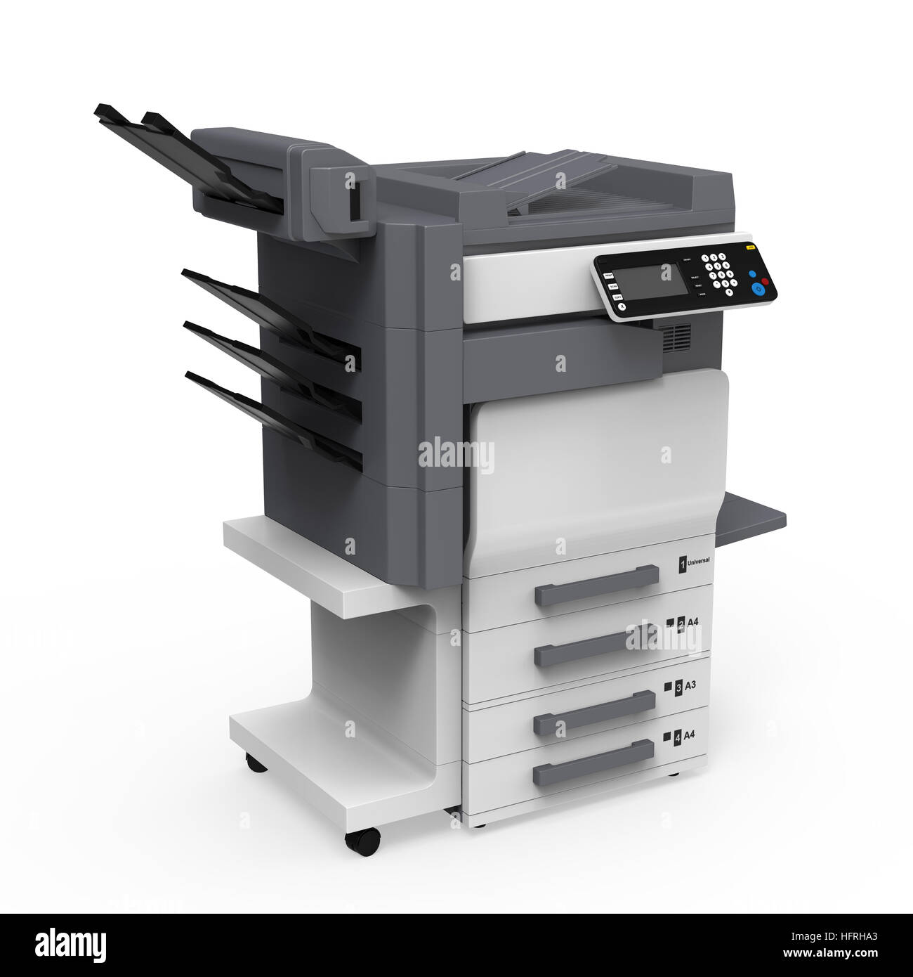 Office Multifunction Printer Stock Photo - Alamy