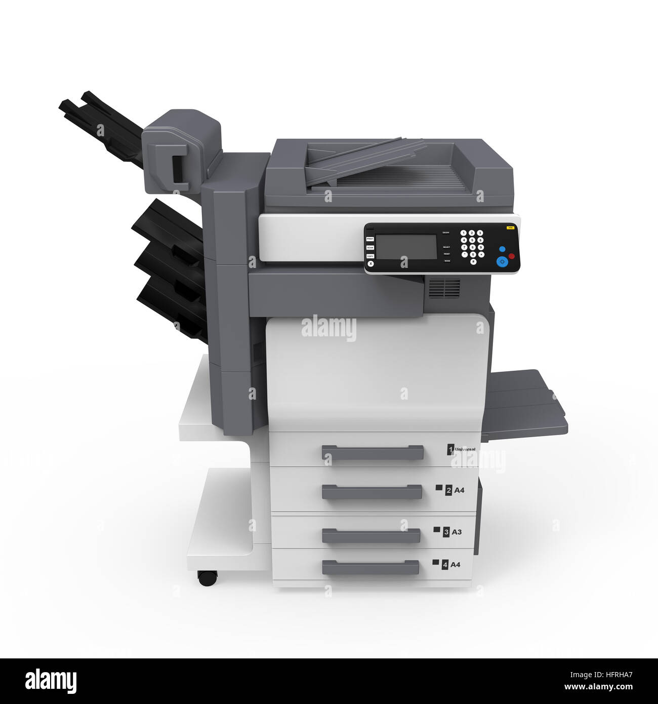 Office Multifunction Printer Stock Photo - Alamy