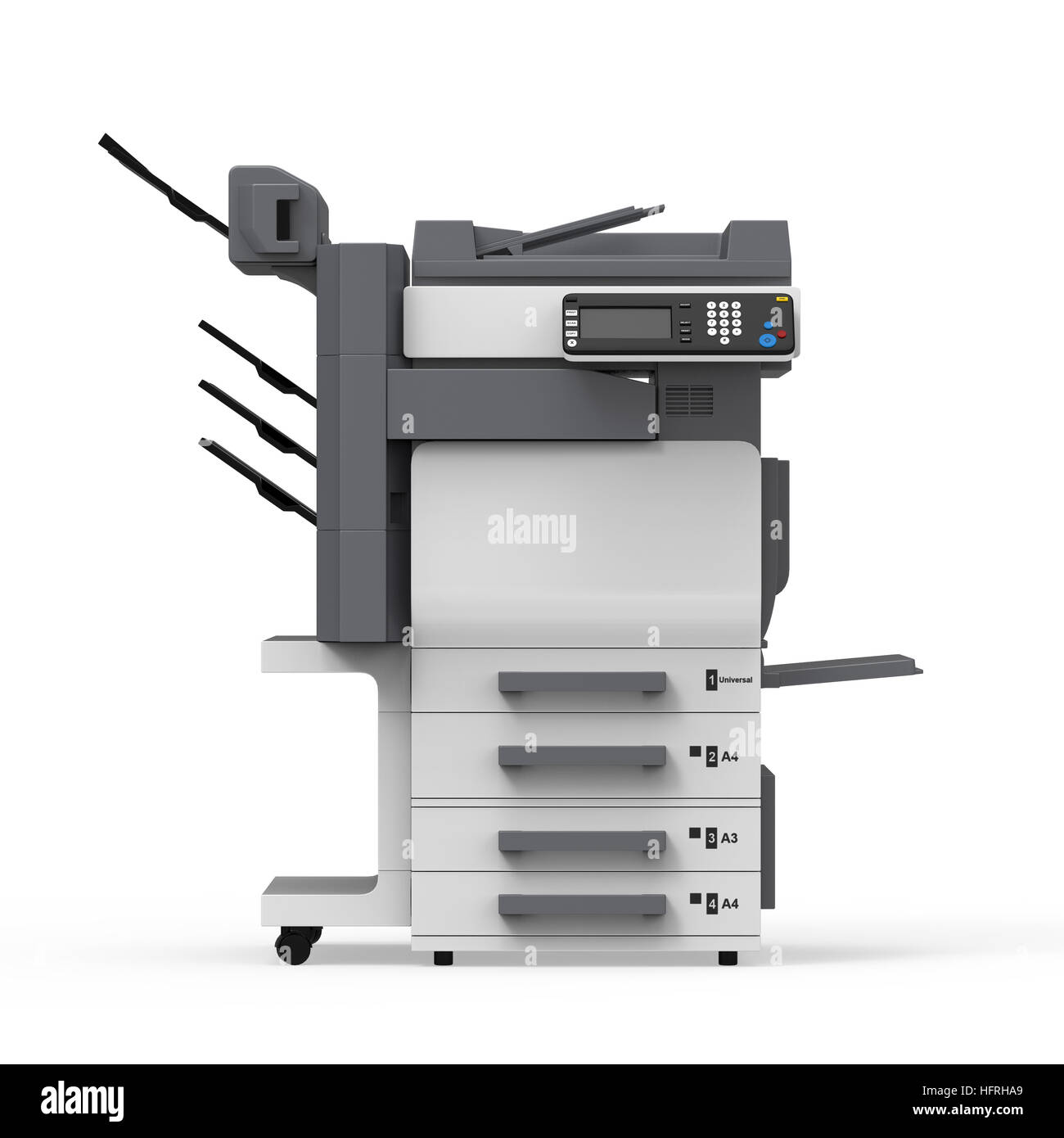 Office Multifunction Printer Stock Photo - Alamy