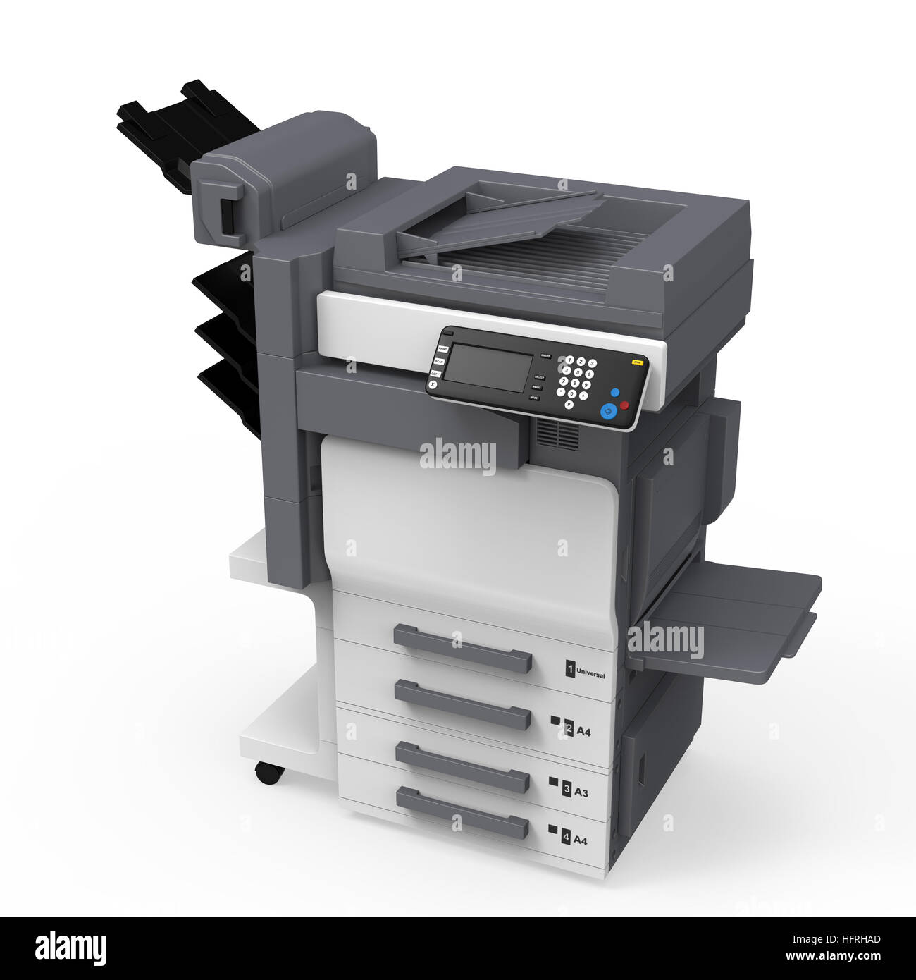 Office Multifunction Printer Stock Photo - Alamy