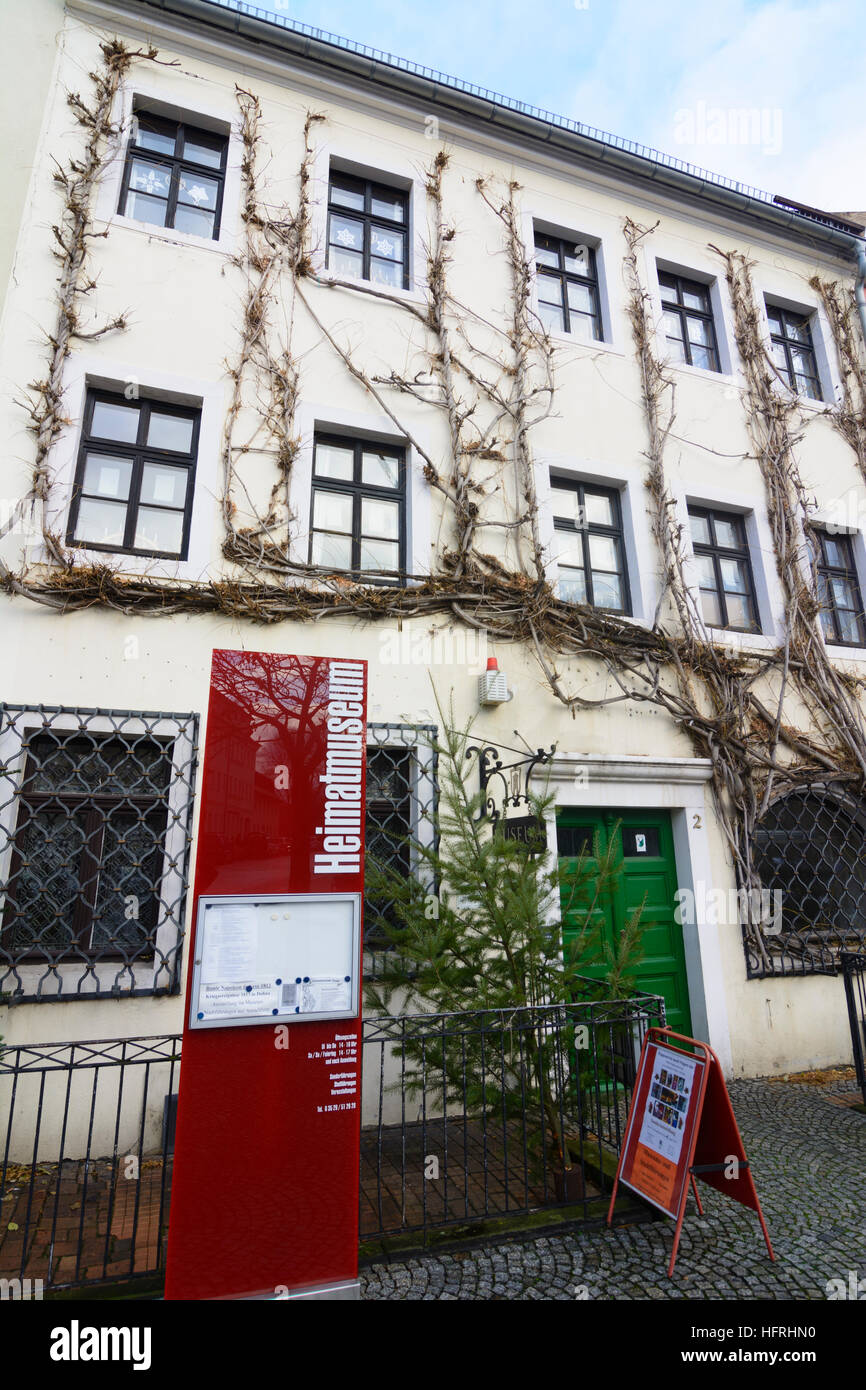 Dohna: Heimatmuseum (local museum), Sachsen, Saxony, Germany Stock ...