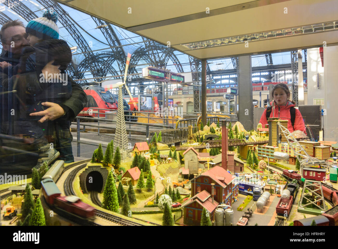 Modelleisenbahn model railway layout hi-res stock photography and ...