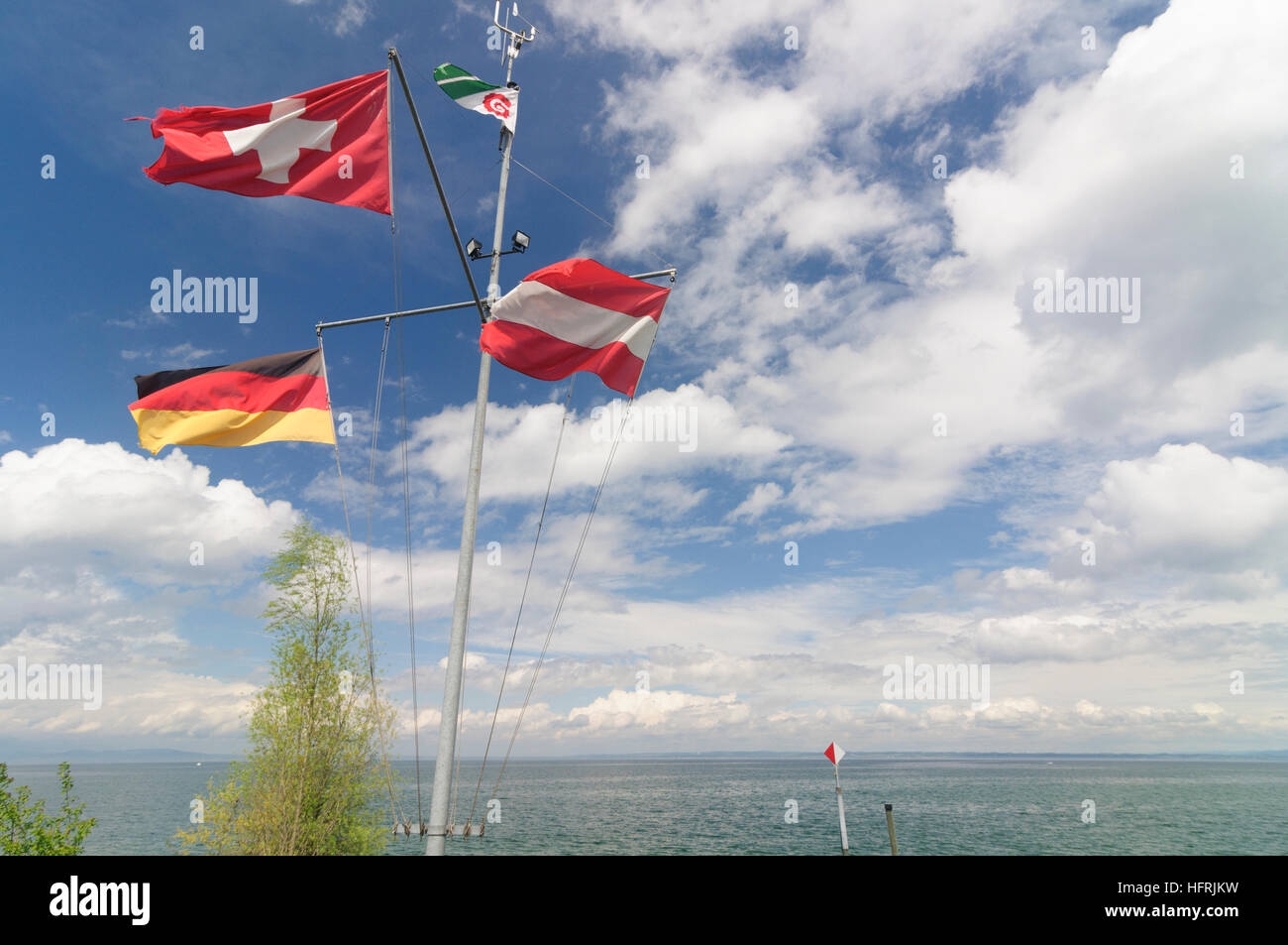 Switzerland germany flags hi-res stock photography and images - Alamy