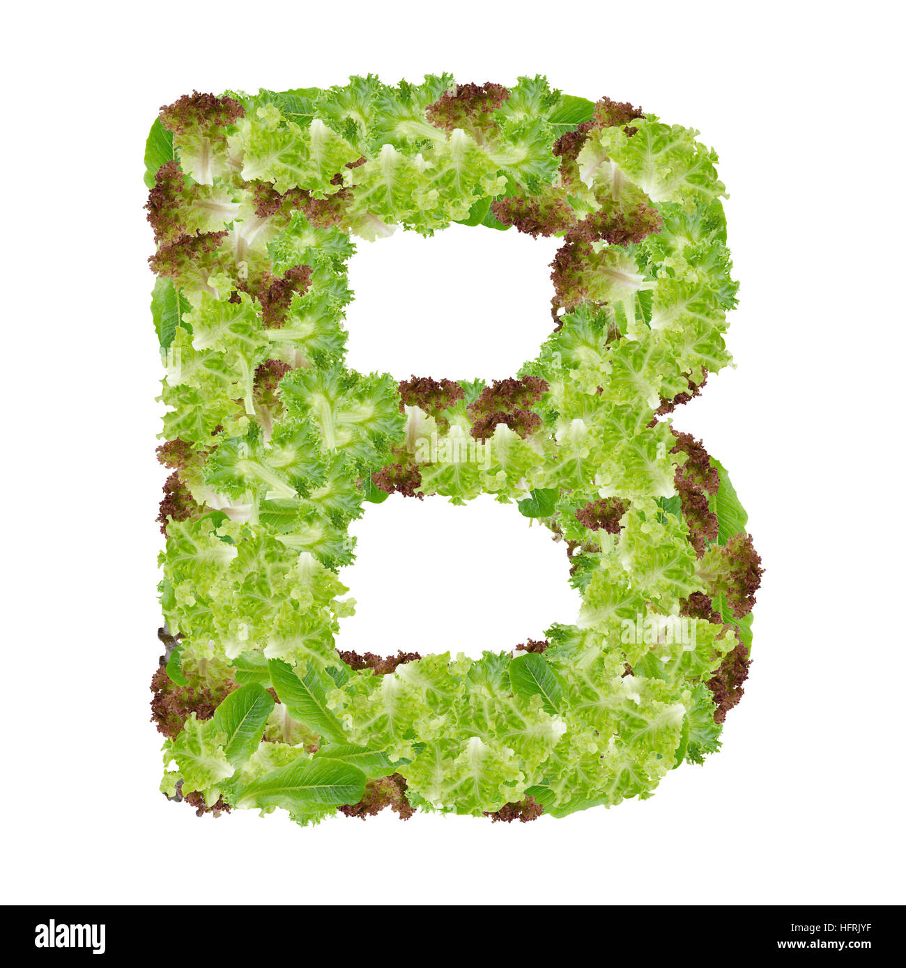 Letter b oak leaf hi-res stock photography and images - Alamy