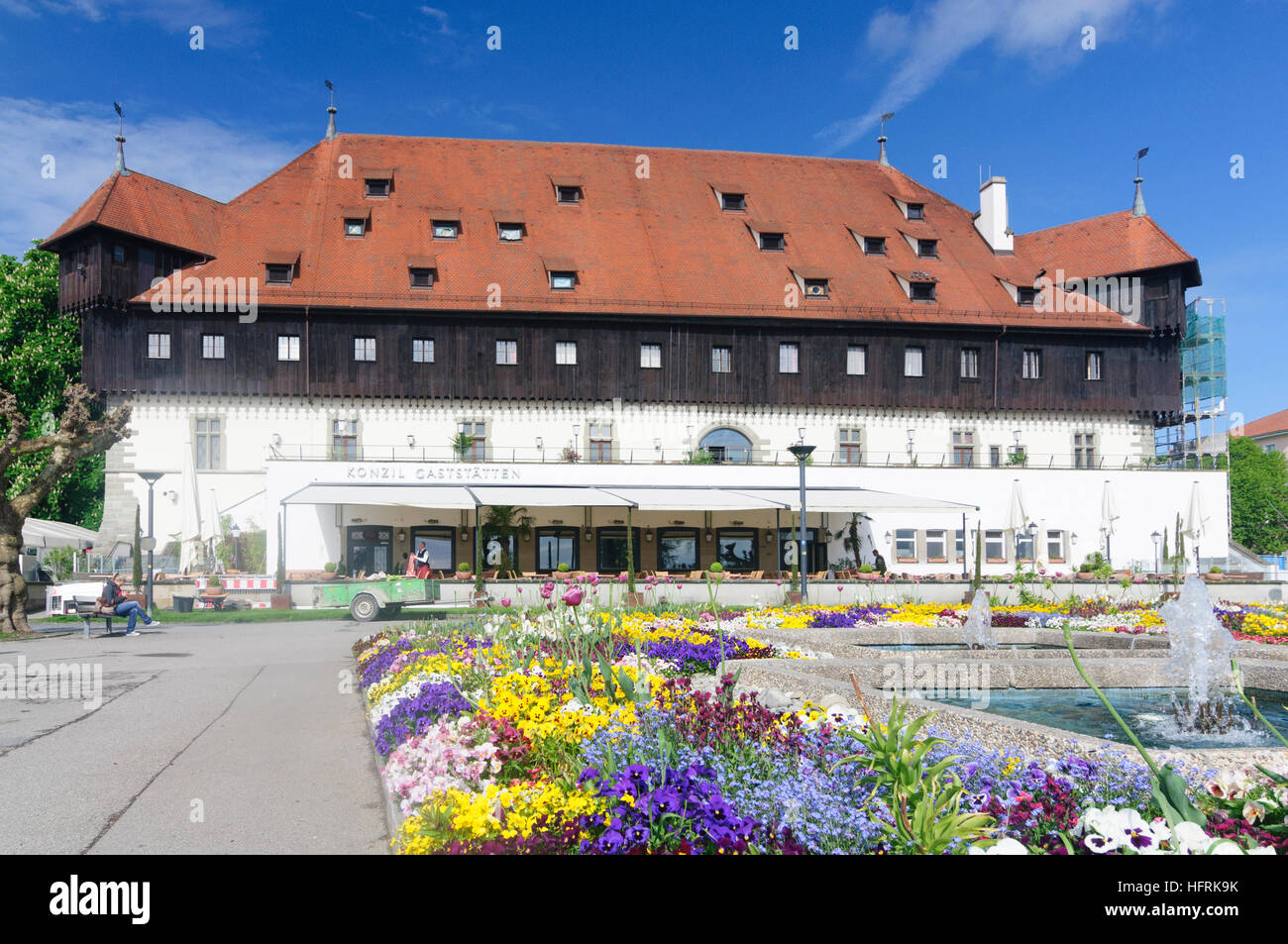 Konstanz, Constance: Council Building, Bodensee, Lake Constance, Baden ...