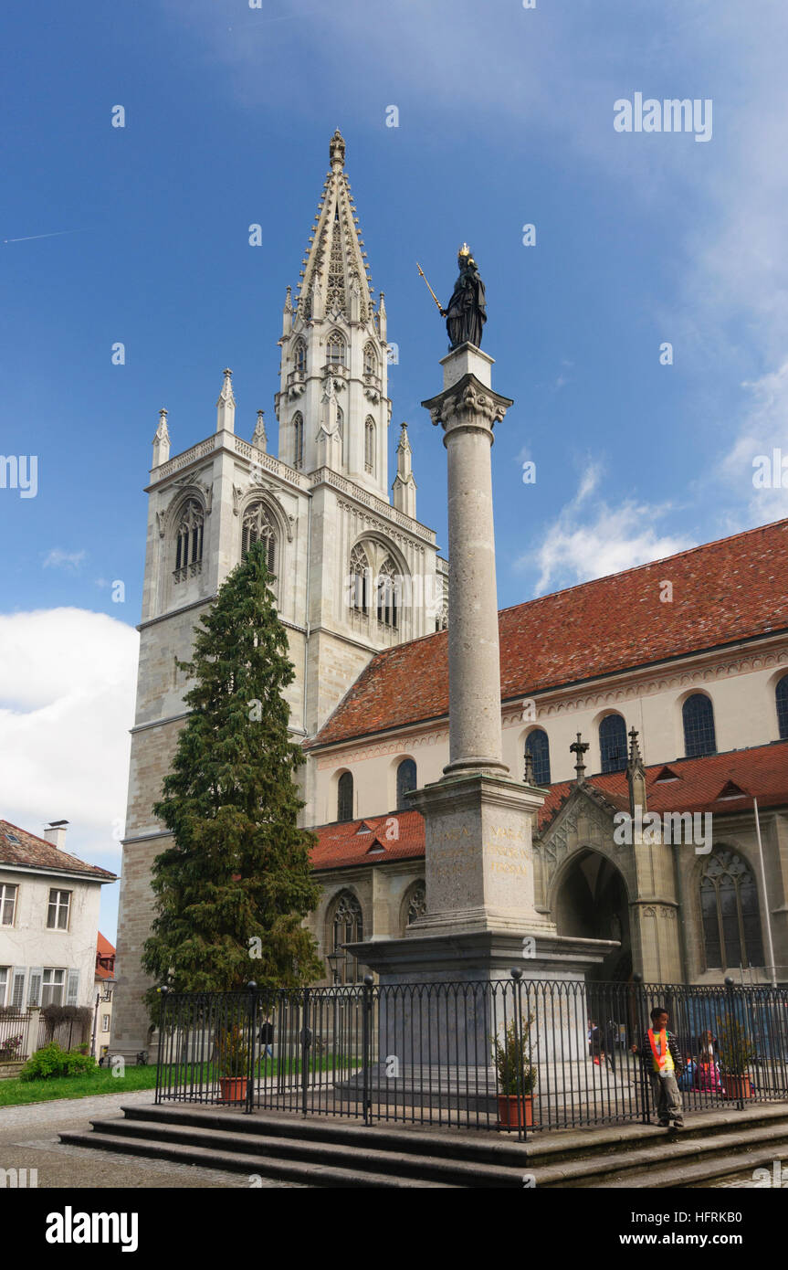 Konstanz, Constance: church Minster of Our Lady, Bodensee, Lake ...