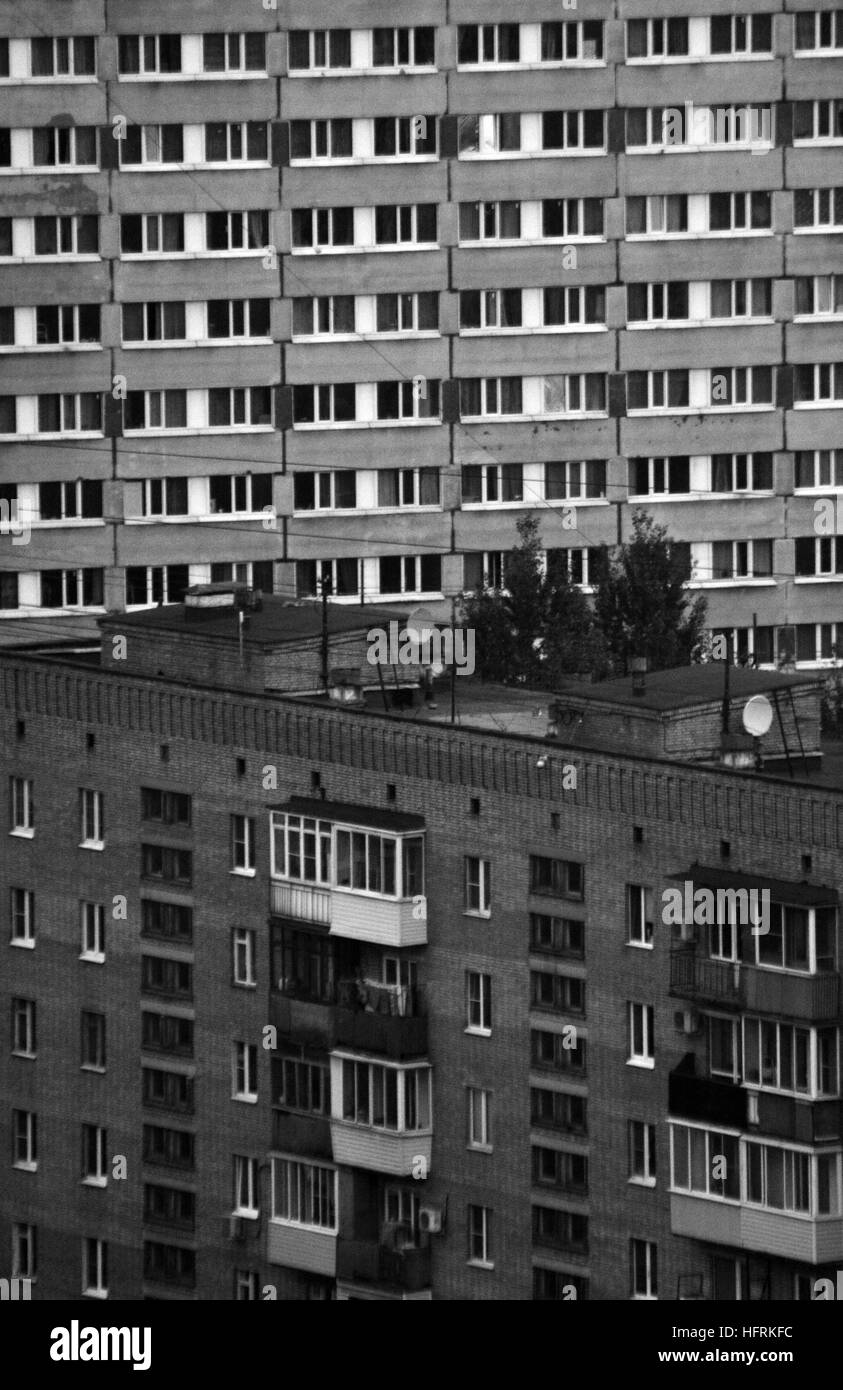 Soviet flats Black and White Stock Photos & Images - Alamy