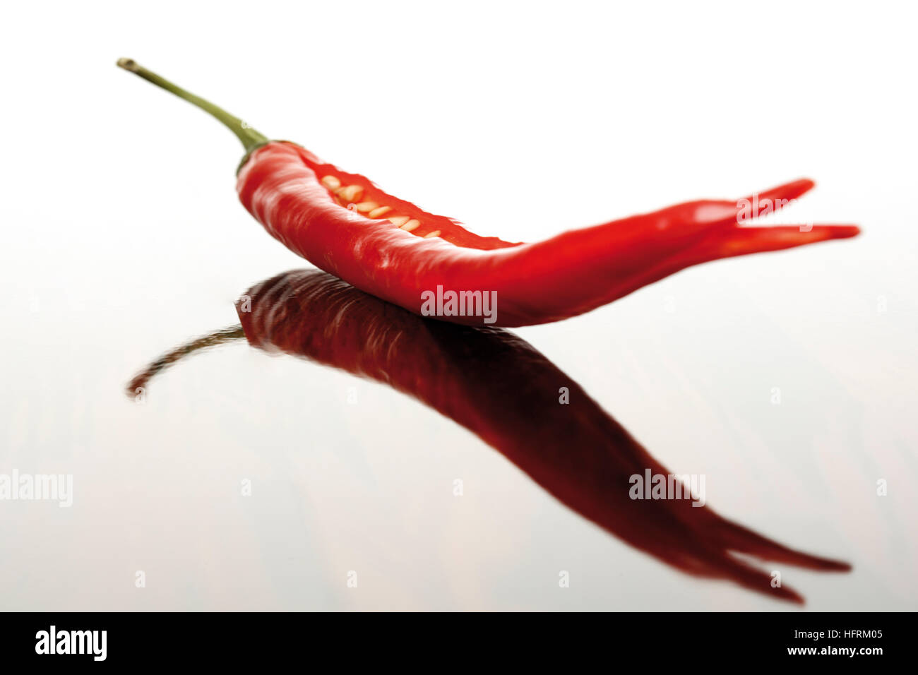 Chilli cut open hi-res stock photography and images - Alamy