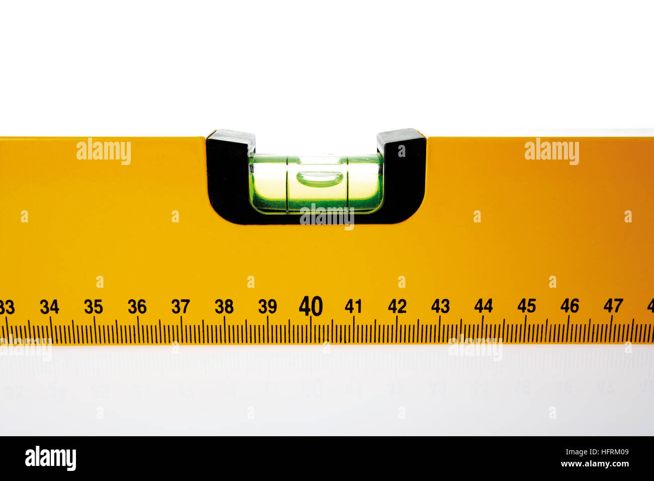 Spirit level (bubble level Stock Photo - Alamy