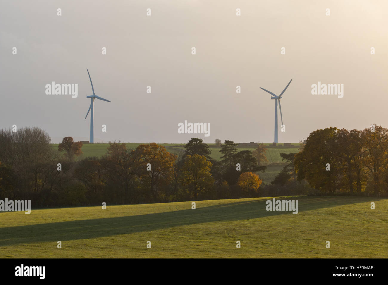 Fracking and wind turbines hi-res stock photography and images - Alamy
