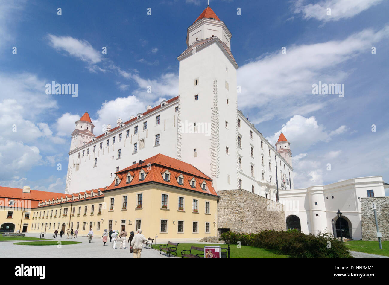Bratislava (Pressburg): castle Preßburg, , , Slovakia Stock Photo - Alamy