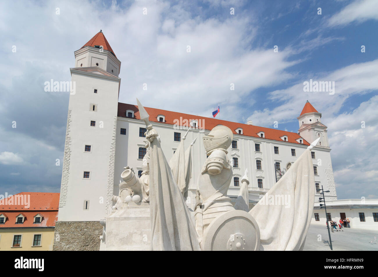 Bratislava (Pressburg): castle Preßburg, , , Slovakia Stock Photo - Alamy