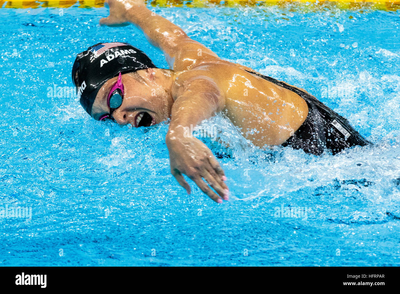 Rio de Janeiro, Brazil. 9 August 2016. Cammile Adams (USA) competing in ...