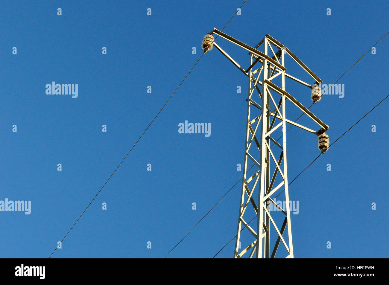 electric grid tower Stock Photo - Alamy